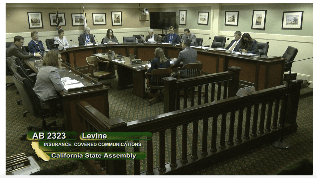 Department of Insurance Ethics Legislation Blocked By Assembly ...