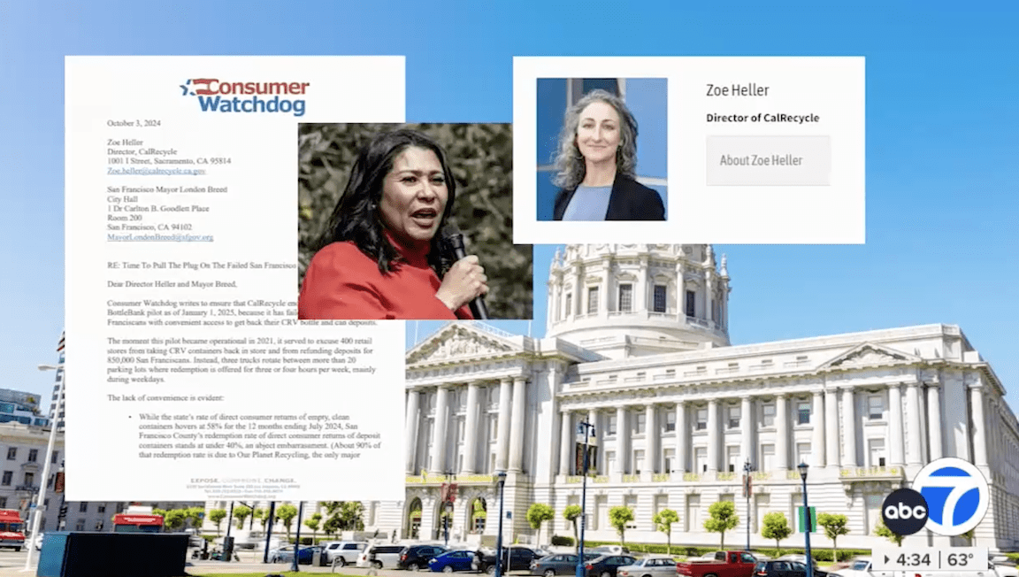 KGO-SF (ABC) - San Francisco, CA: Controversy Over SF's Bottle Bank ...