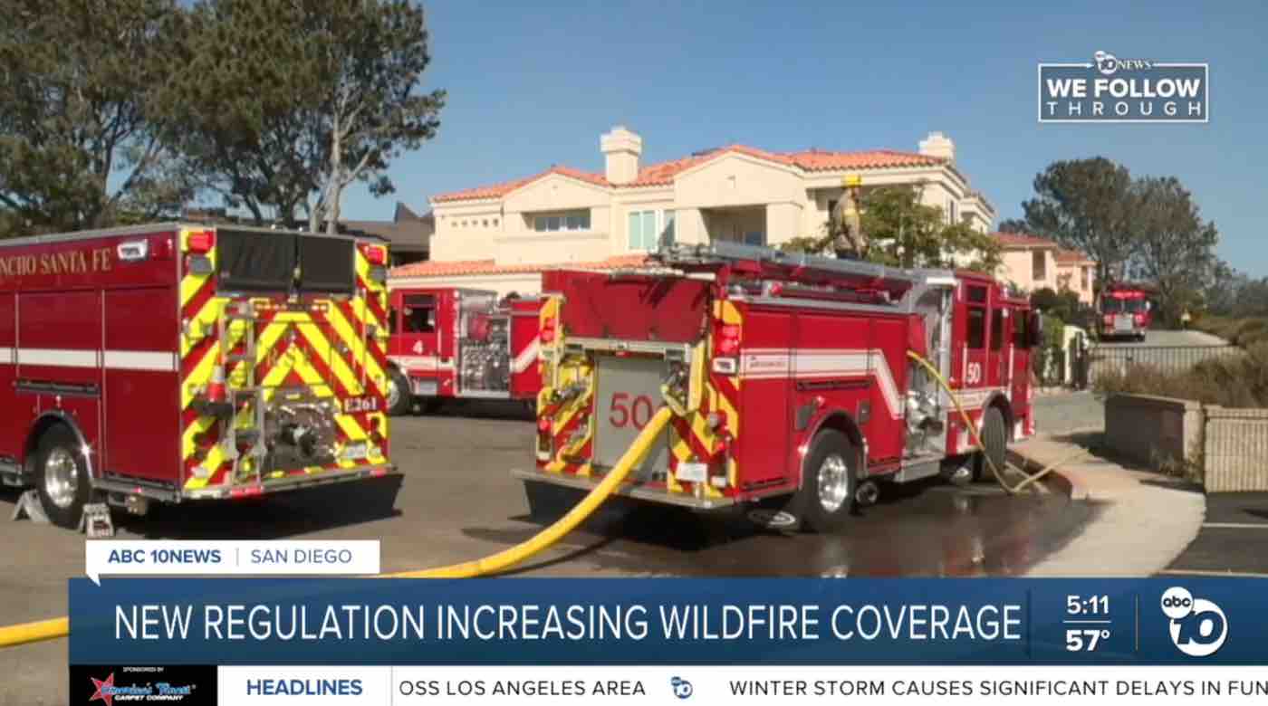 KGTV-SD (ABC) - San Diego, CA: New Regulation Increasing Wildfire ...