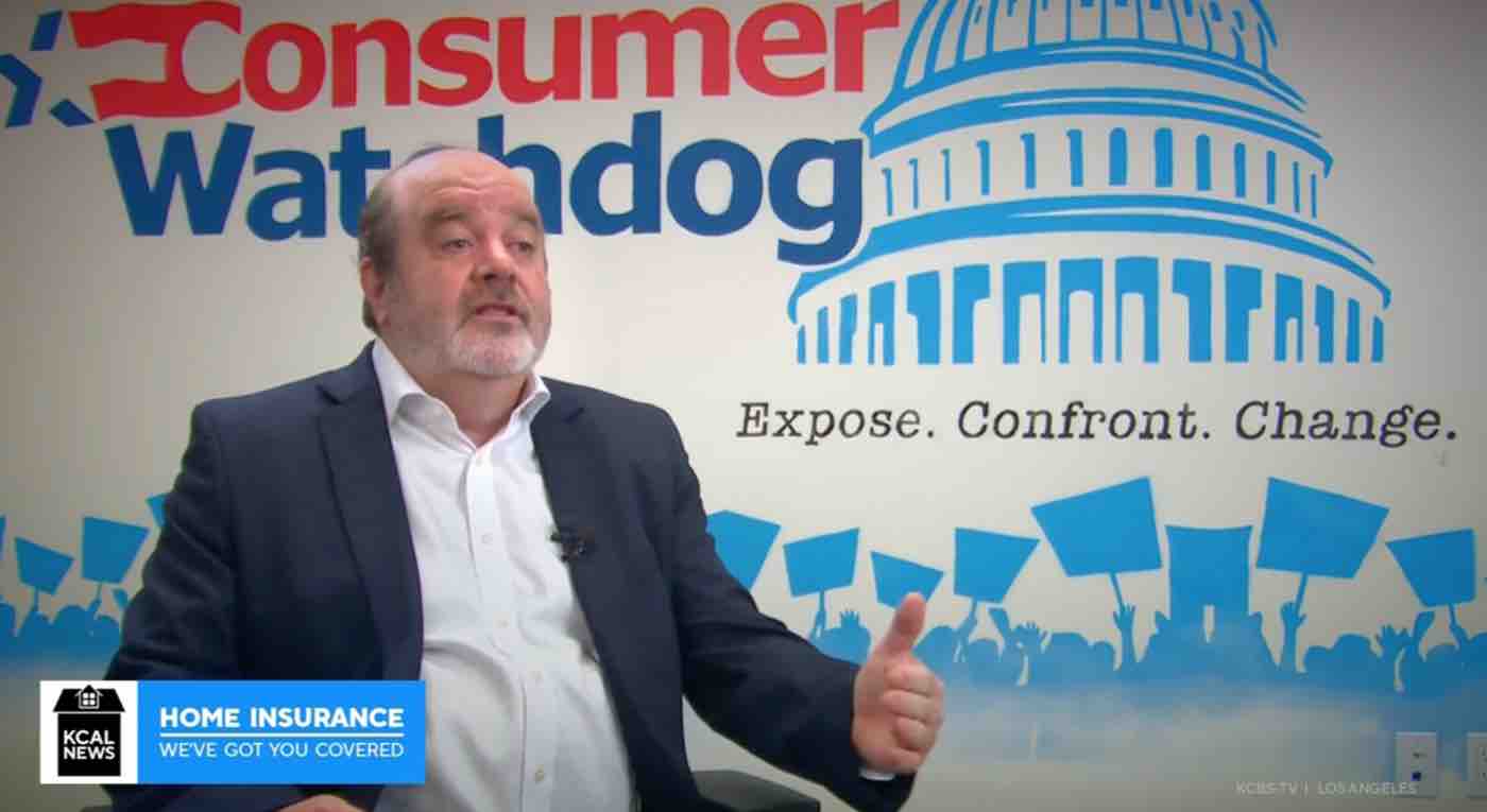 KCBS-LA (CBS) - Los Angeles, CA: Home Insurance Crisis - Consumer Watchdog