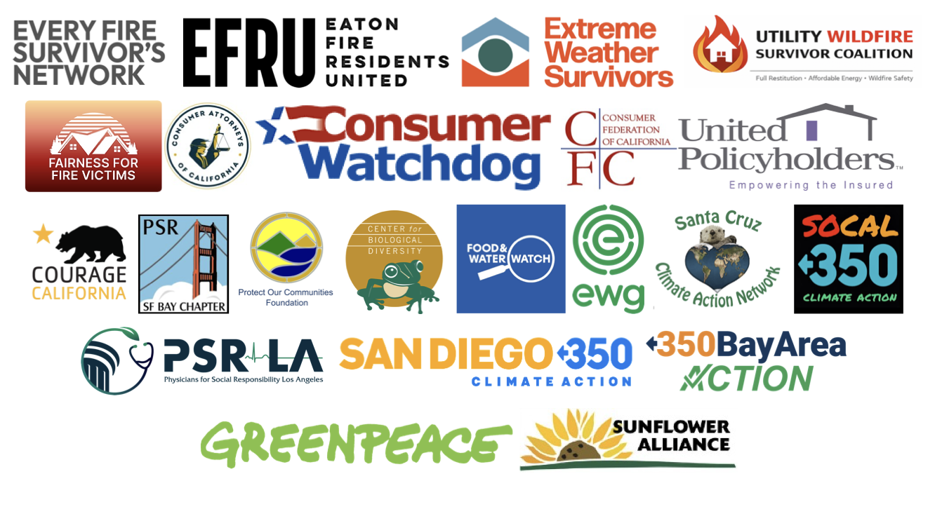 Wildfire Survivors, Consumer and Environmental Groups Slam State Report ...